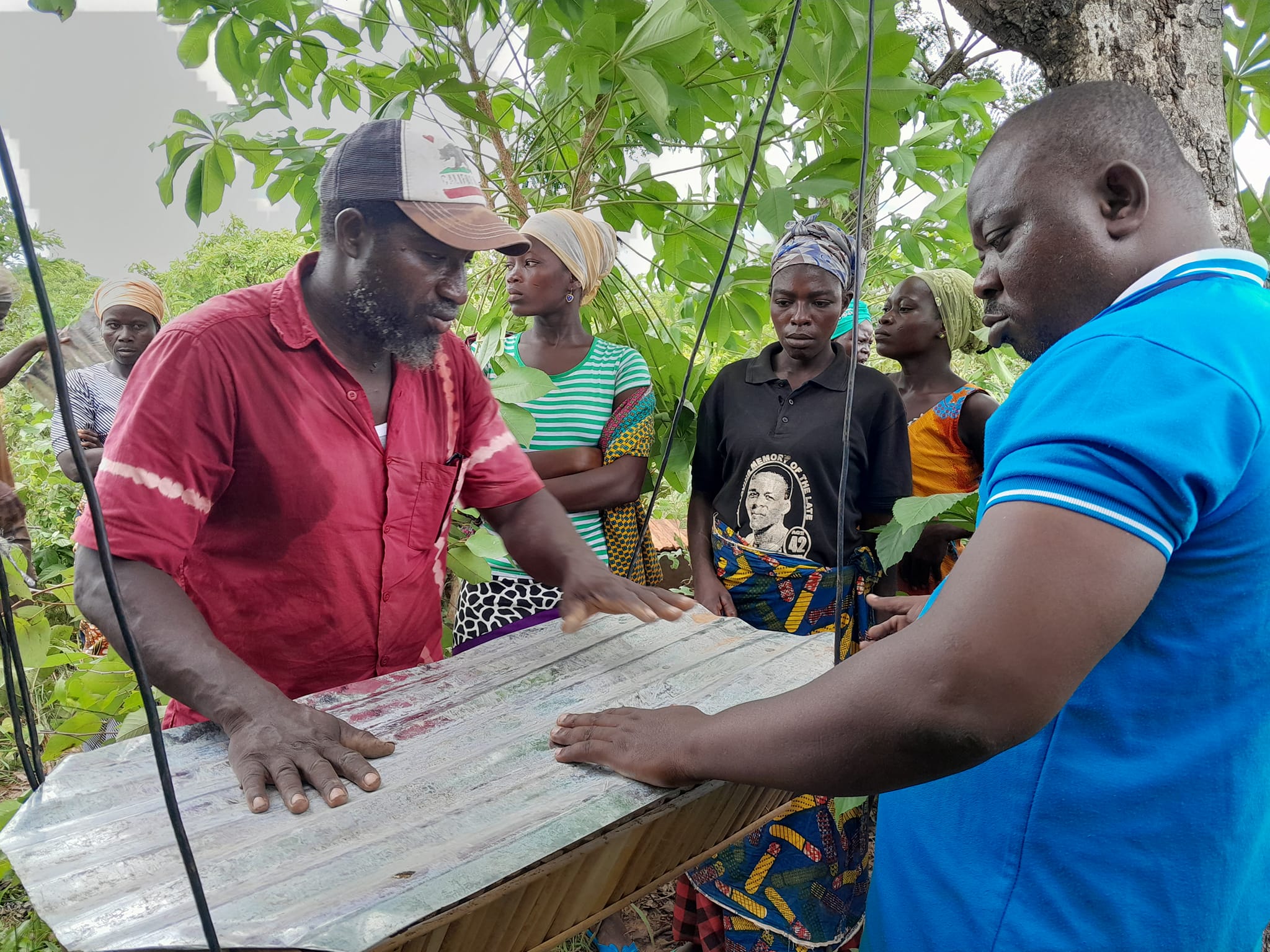 SWIDA – Gh Facilitates installation of Beehives for project communities