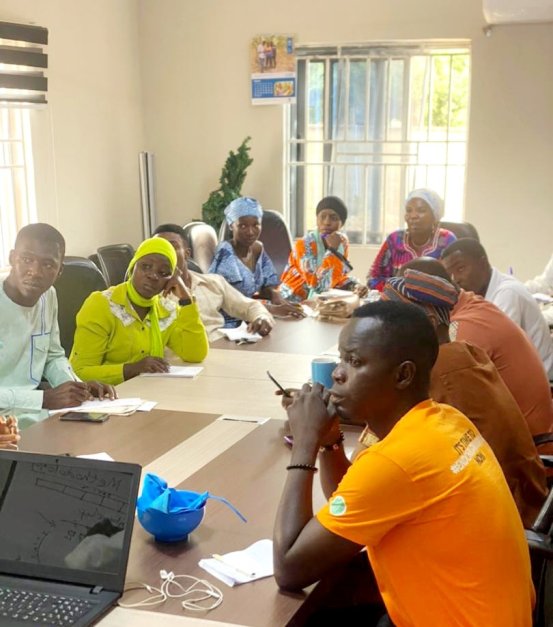 Pictures – SWIDA – Gh Conducts VSLA Training for Staff Members