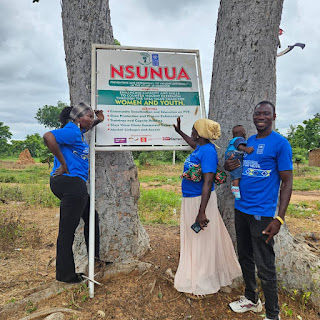SWIDA-Ghana’s Project Monitoring Visit to Nsunua in the Bole District