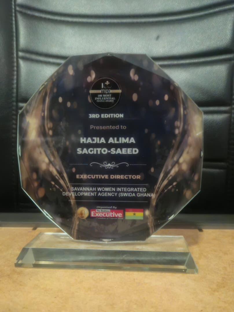 SWIDA Ghana Executive Director Honoured Among the 100 Most Influential ...